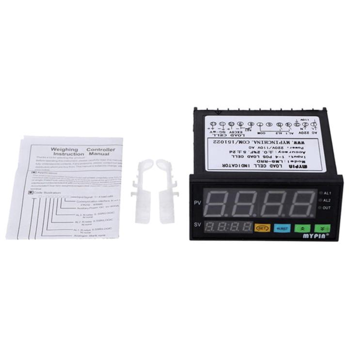 2X MYPIN Digital Weighing Controller Load-Cells Indicator 2 Relay Output 4 Digits | Daraz.com.bd