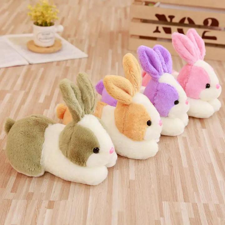 Rabbit Plush Doll Stuffed Animal Bunny 4 pics Plush Toys For Baby Gift ...