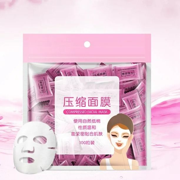 BIOAQUA Compressed Facial Tablet Face Sheet Mask For Girls & Women Face ...