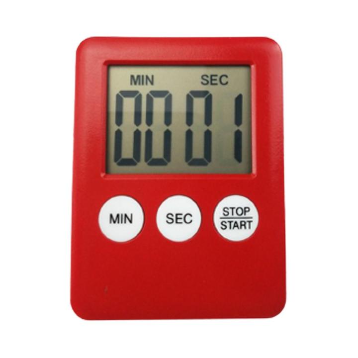 Digital Timer LCD Display Screen Digital Reminder Alarm Timer Time ...