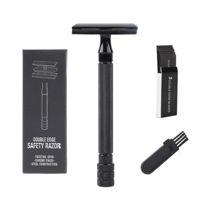1 Set Classic Men's Shaving Adjustable Safety Shaving Razor With Small ...
