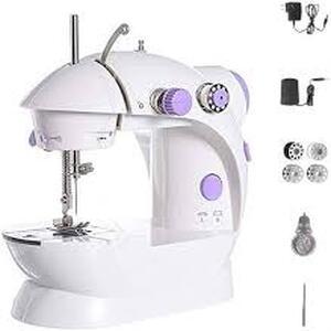 VOF Dual Speed Portable Electric Pedal Double Threads Rewind Mini Swing ...