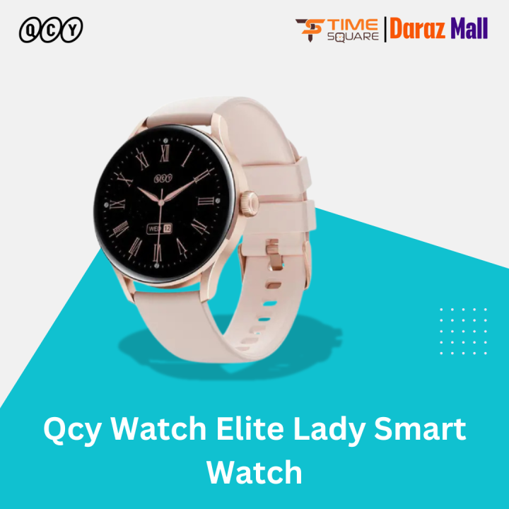 Qcy Watch Elite Lady SmartWatch | Daraz.com.bd