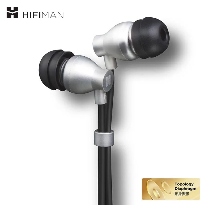 HIFIMAN RE800 Silver Dynamic Driver with Topology Diaphragm Ergonomic ...