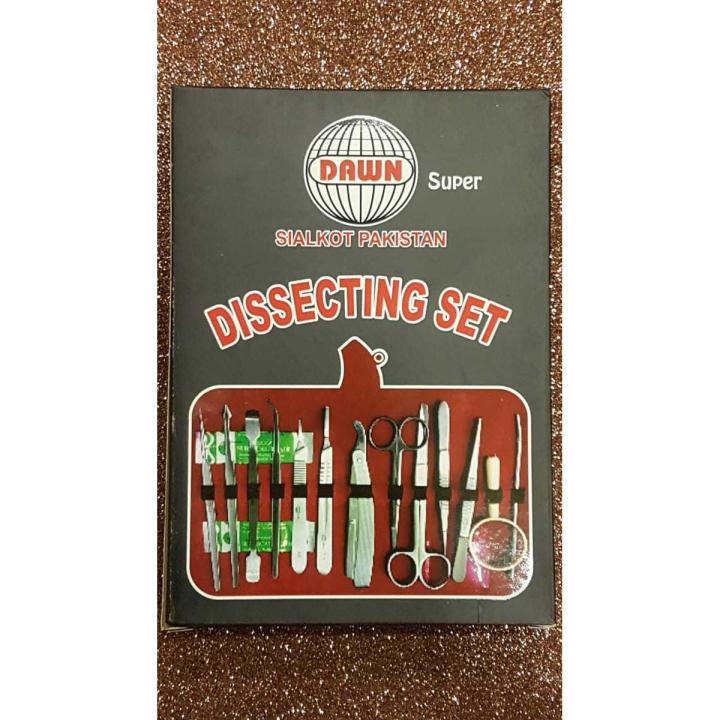 Dawn Super Biology Dissection Set-13 Instruments-Stainless Steel ...