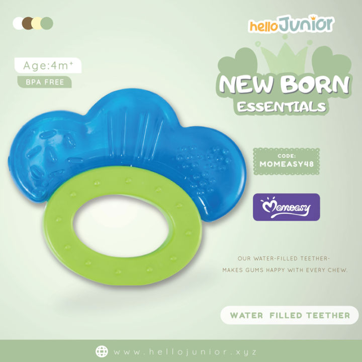 Momeasy water filled Teether 4m+,Blue | Daraz.com.bd