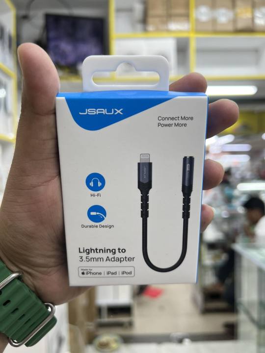 JSAUX Lightning to 3.5mm Adapter | Daraz.com.bd