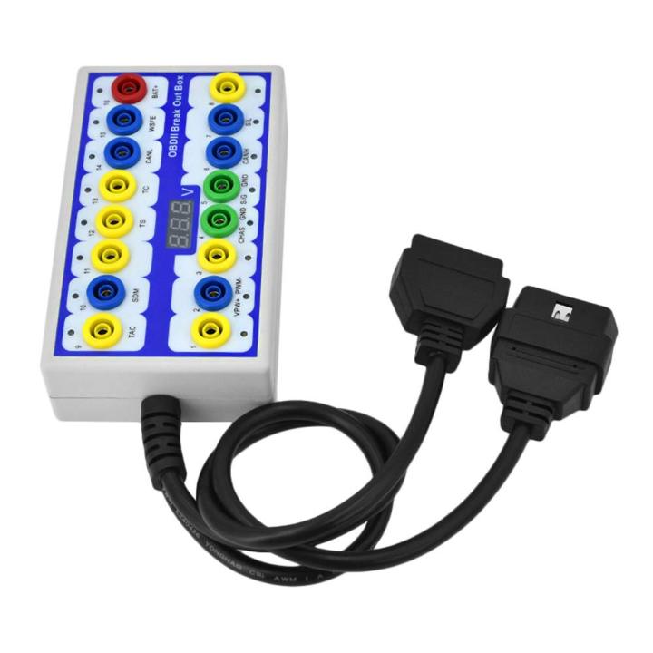 Automobile ECU OBD Detector Breakout Box CAN Data Line Signal,Car Fault ...