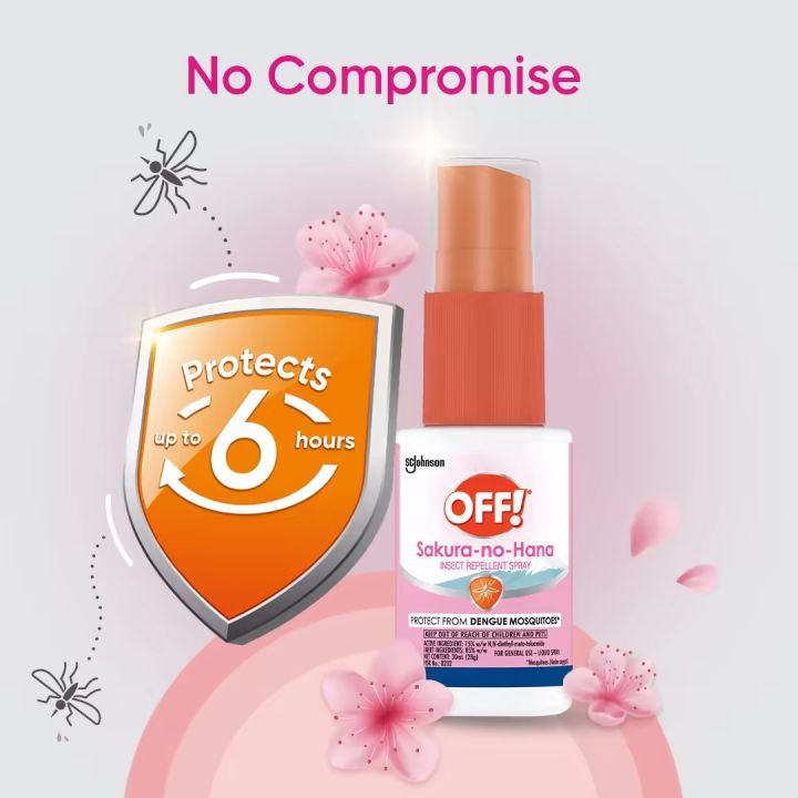 OFF Sakura-No-Hana Mosquito Repellent Spray | Daraz.com.bd
