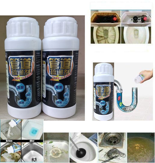 110g Powerful Drain And Sink Cleaner Powder - Cleaner Agents Sink ...