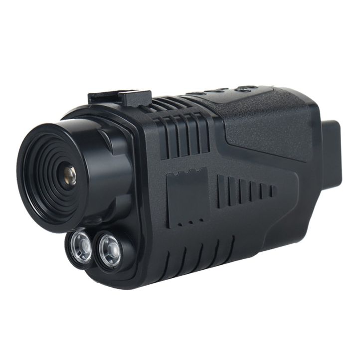 Portable monocular infrared night vision device with 5X playback modes ...