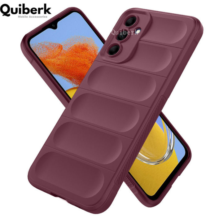 Quiberk for Samsung Galaxy M14 5G Silicone Soft Case Camera Protection ...