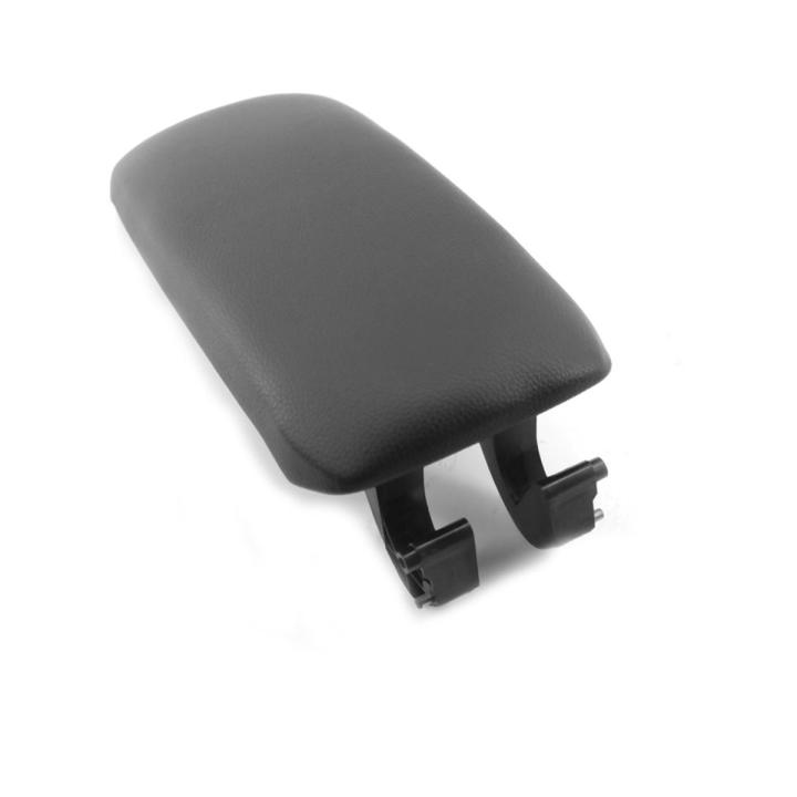 Car Center Console Armrest Lid-2 x Black Car Center Console Armrest Lid ...