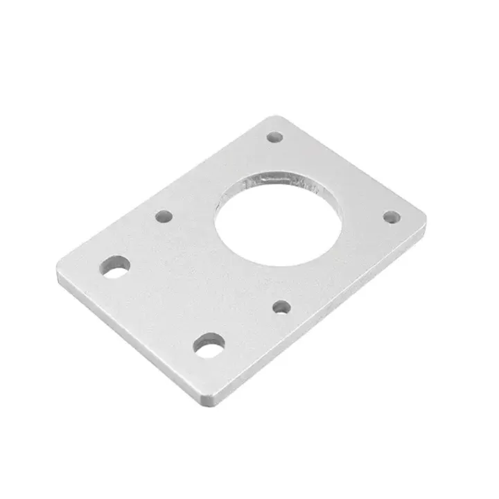 Motor Mount Plate 42mm Stepper Motor Silver Mount Flat Bracket for Nema ...