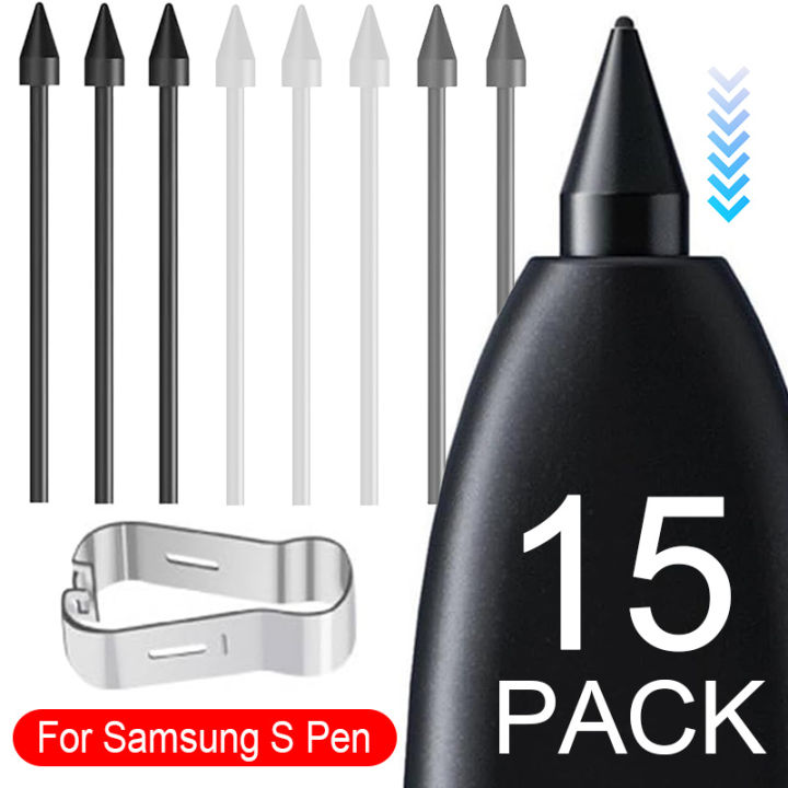 Touch Stylus S Pen Tips Replacement Nibs With Clip For Samsung Galaxy ...