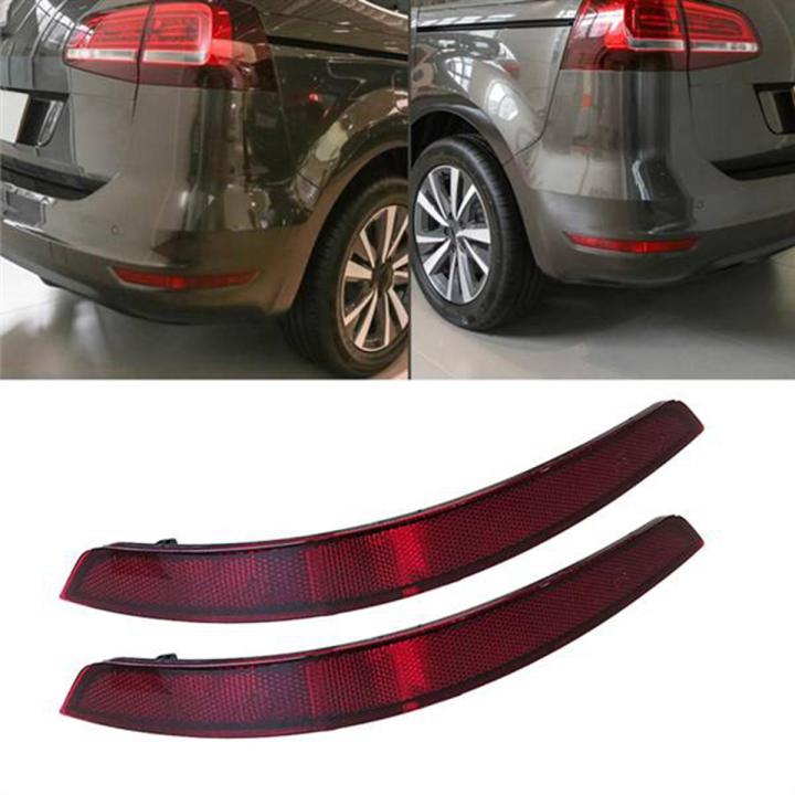 Car Rear Bumper Light Warning Light Reflector Fog Lamp Rear Bumper ...