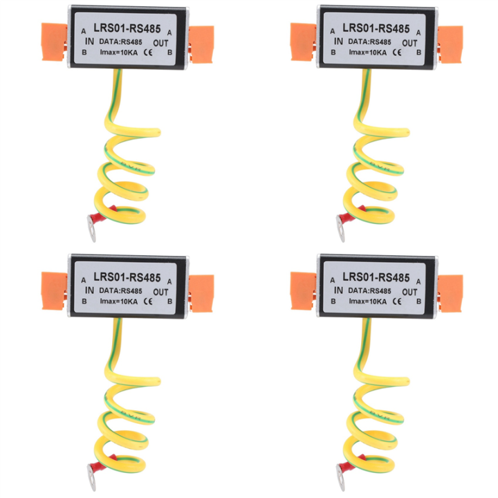 XHHDQES 4X RS485 Date Signal Power Arrester Anti Surge Protector ...