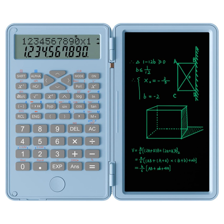Scientific Calculators, 12-Digit LCD Display with Erasable Writing ...