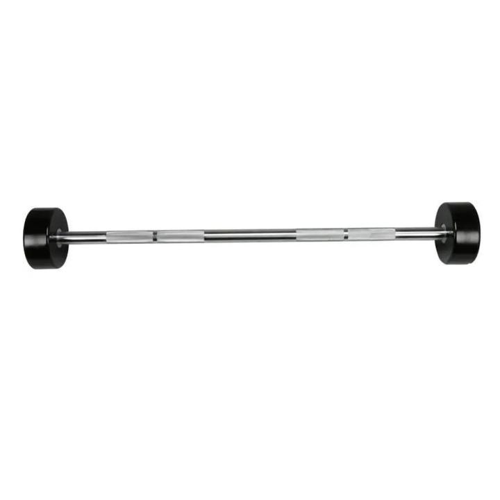 commercial 10 KG straight bar rubber-coated small fixed barbell bar 10 ...