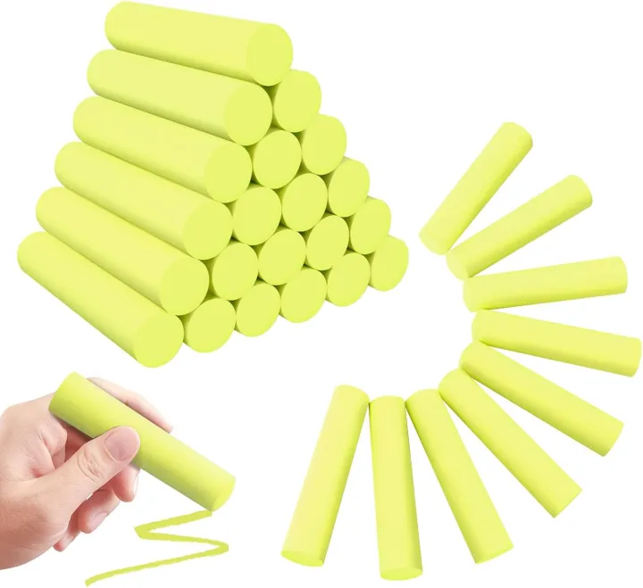 20 Pcs Washable Sidewalk Chalks for Kids Non-Toxic Jumbo Chalk for ...