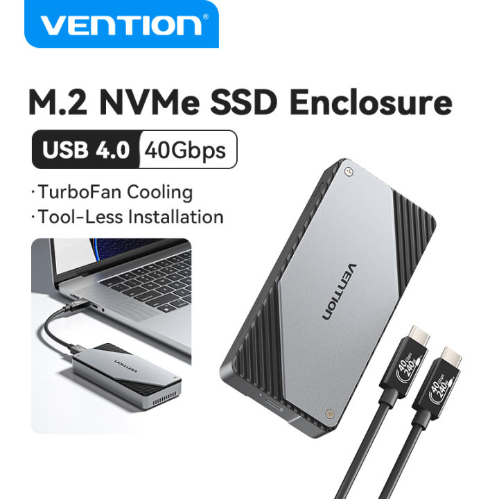 Vention M.2 NVMe mobile hard disk box interface SSD solid state drive ...
