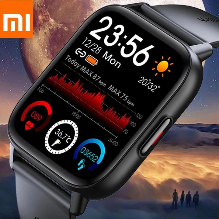 2024 Xiaomi New 1.69 Inch Smart Watch Men Body Temperature Full Touch ...