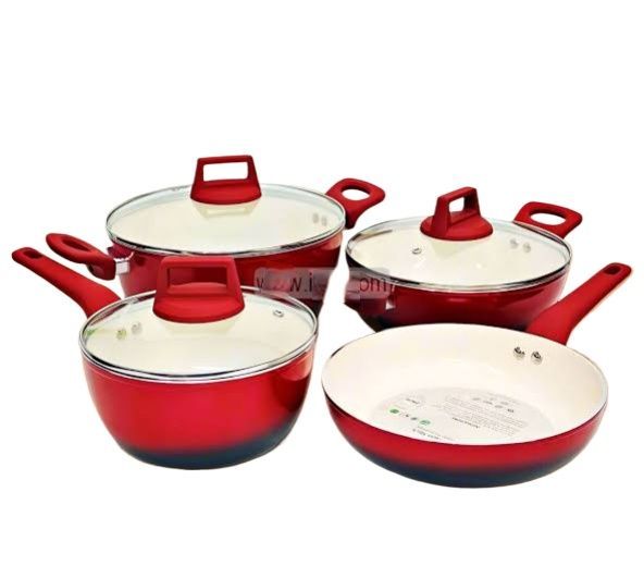 Kiam Chromatic induction burner 7 Pcs Cookware set | Daraz.com.bd