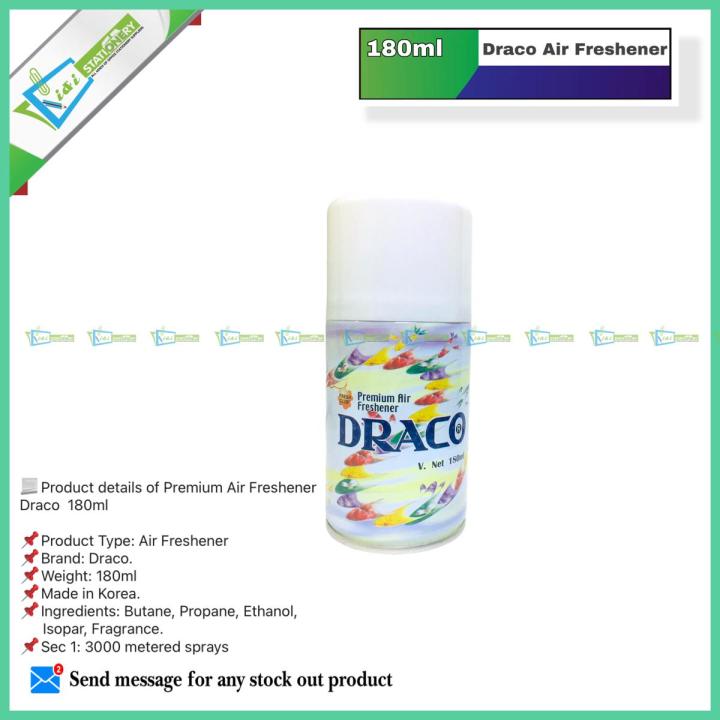 Premium Air Freshener Draco 180ml 1pcs | Daraz.com.bd
