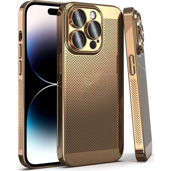 Fine Mesh Cooling Phone Case For iPhone 15 Pro Max /iPhone 15 Plus ...