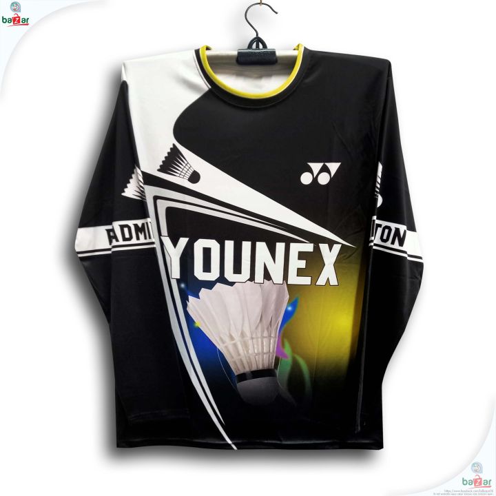 YOUNEX Full Sleeve Badminton Jersey For Men - winter jersey for men ...