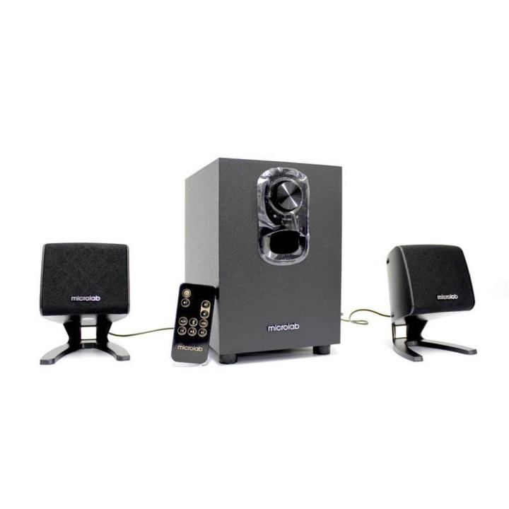 Microlab M108BT 2.1 Bluetooth Black Speaker | Daraz.com.bd
