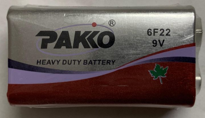 PAKKO HEAVY DUTY ORIGINAL 9V BATTERY FOR UTP OR ANY CABLE TESTER AND ...