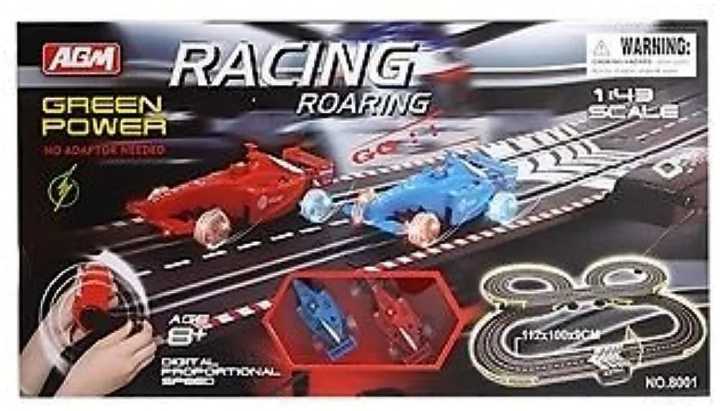 1:43 Scale Formula 1 Slot CAR Road Racing Track Set Toy for Kids ...