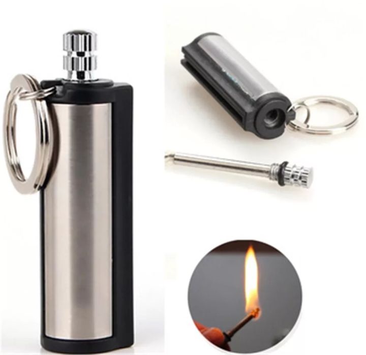 Permanent Striker Lighter Match Waterproof Portable Lighter Bottle ...