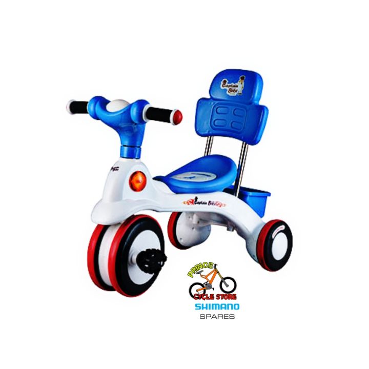 C.aptain Bike B.ooster Pink/Purple/Red/Blue Tricycle for Kids & Baby ...