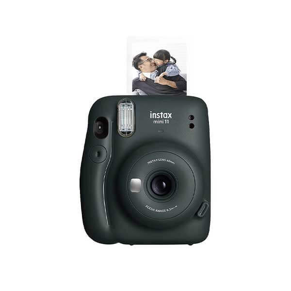 Instax mini 11 Charcoal Grey Polaroid camera with 10 film free | Daraz ...