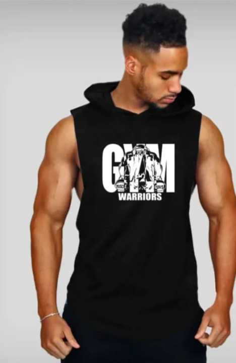 Tops Sleeveless Hoodie for Men – Megi/Maggi Hata Hudi for Boys - Jacket ...