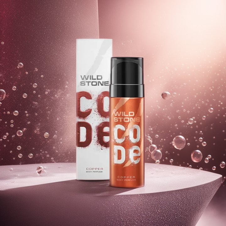 Wild Stone CODE Copper Body Perfume For Men - 120ml | Daraz.com.bd