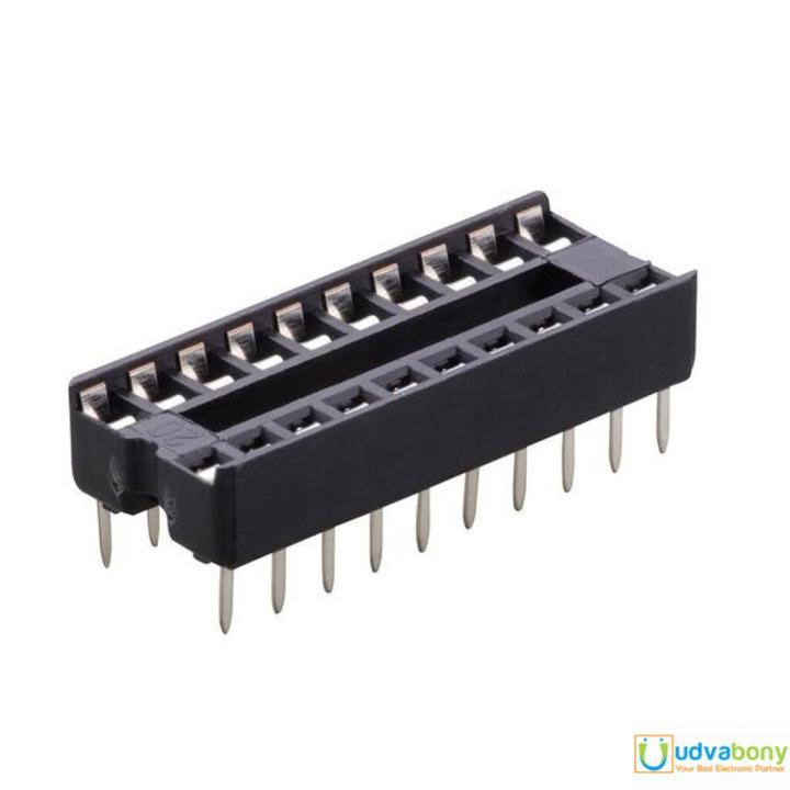 5Pcs- 20 Pin IC Base 20 Pin PCB Mount Low Cost IC Socket DIL DIP IC ...