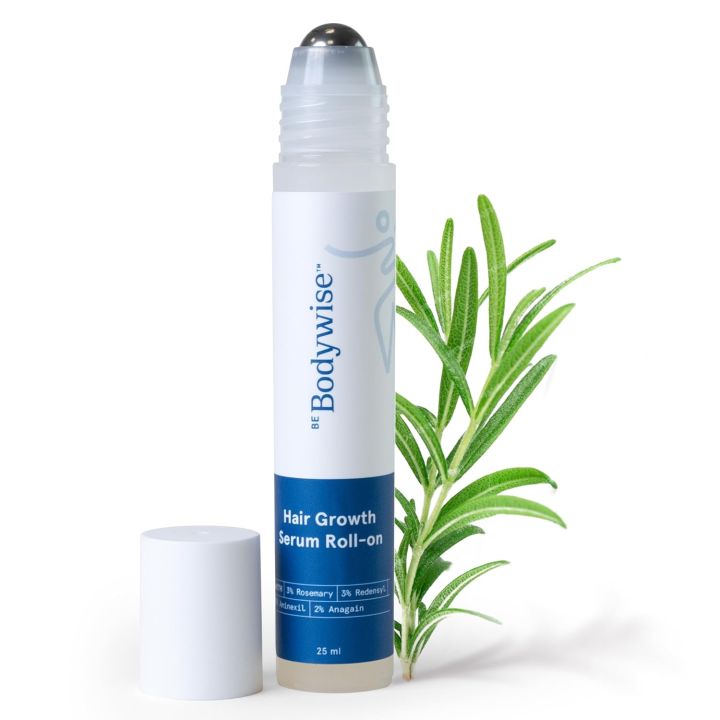 Be Bodywise Rosemary Hair Growth Serum (Roll On) | 3% Redensyl & 2% ...