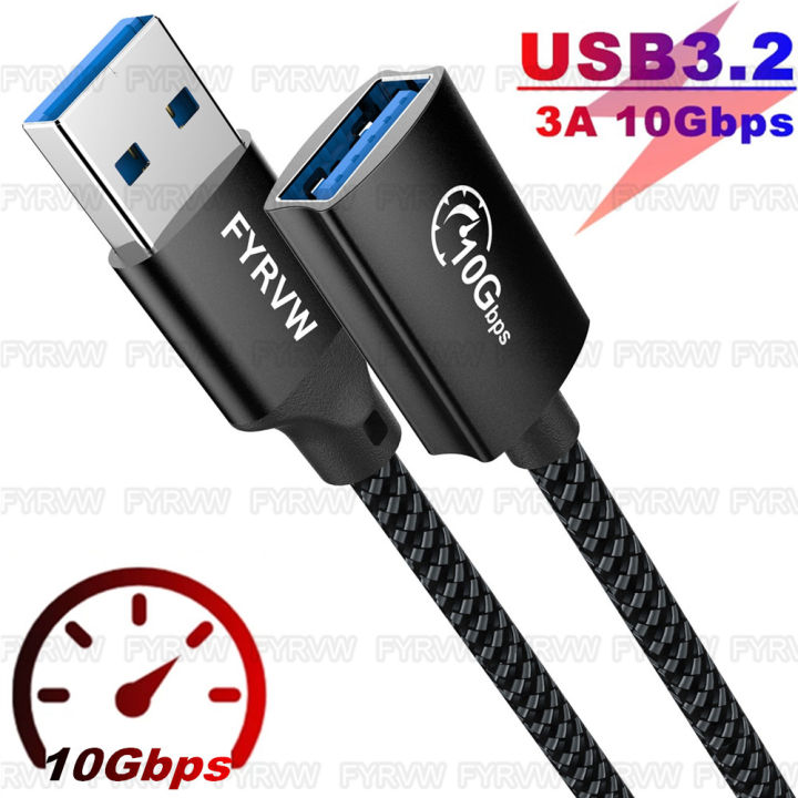 USB3.2 Extender Cable 10Gbps Extension Cable USB C Flash Drive Cable ...