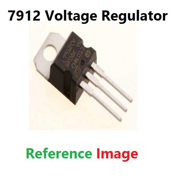 2Pcs- LM7912 Voltage Regulator LM7912 IC 1.5A 12V Negative Voltage ...