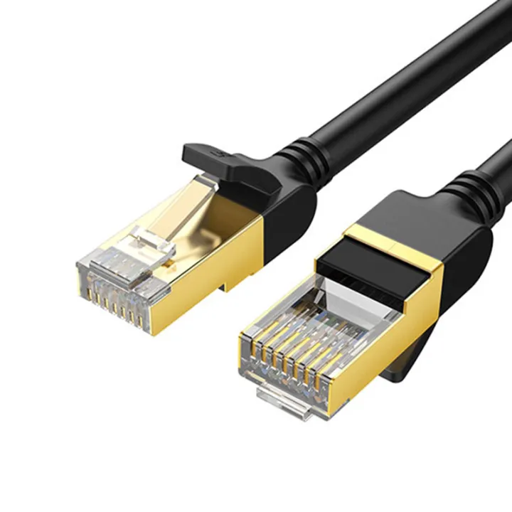 UGREEN 11229 Cat 7 F/FTP Lan Cable 0.5m (Black)#NW107 | Daraz.com.bd