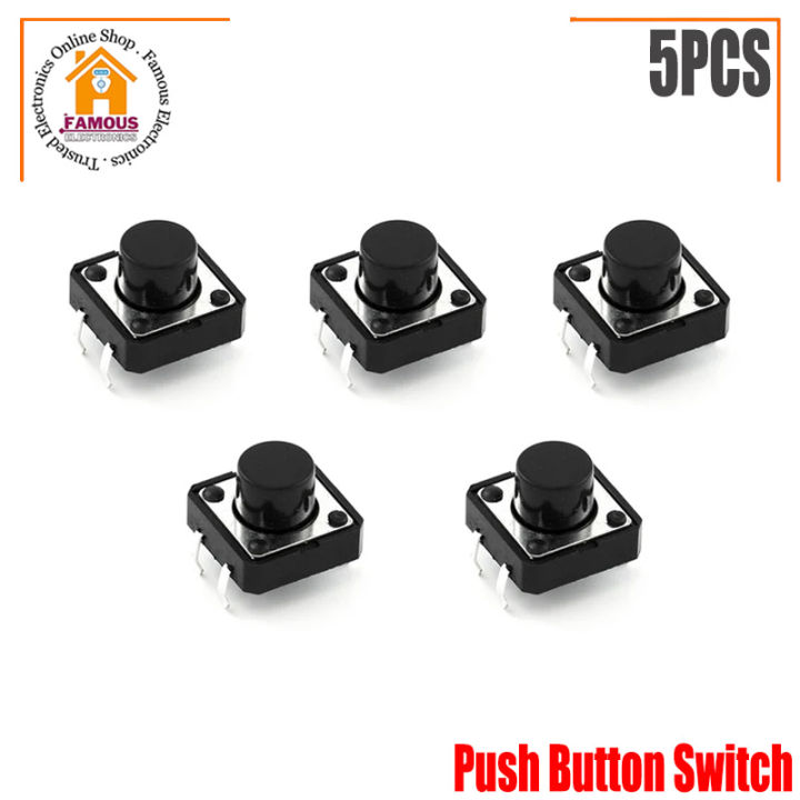 Tactile Tact Push Button Micro Switch TS 1166A-5PCS | Daraz.com.bd