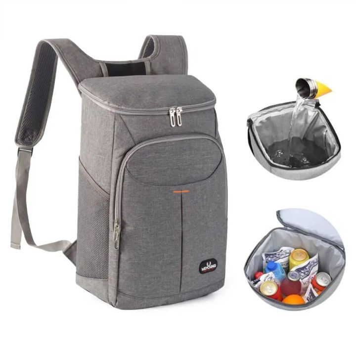 20L Cooler Backpack Portable Insulated Backpack Cooler Leak-proof ...