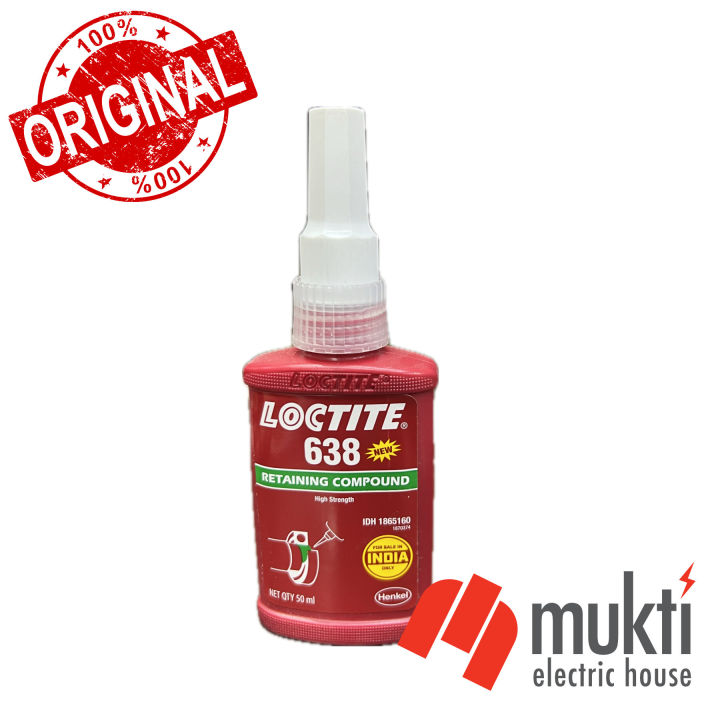 Loctite Green 638 Retaining Compound High Strength Hydroxyethyl ...
