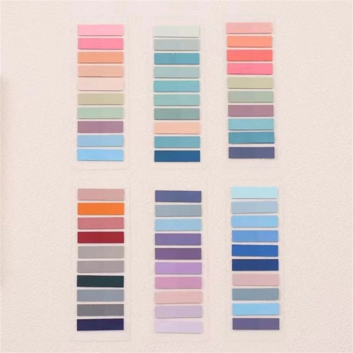 Stationery Transparent Loose-leaf Bookmark Planner Stickers Self ...