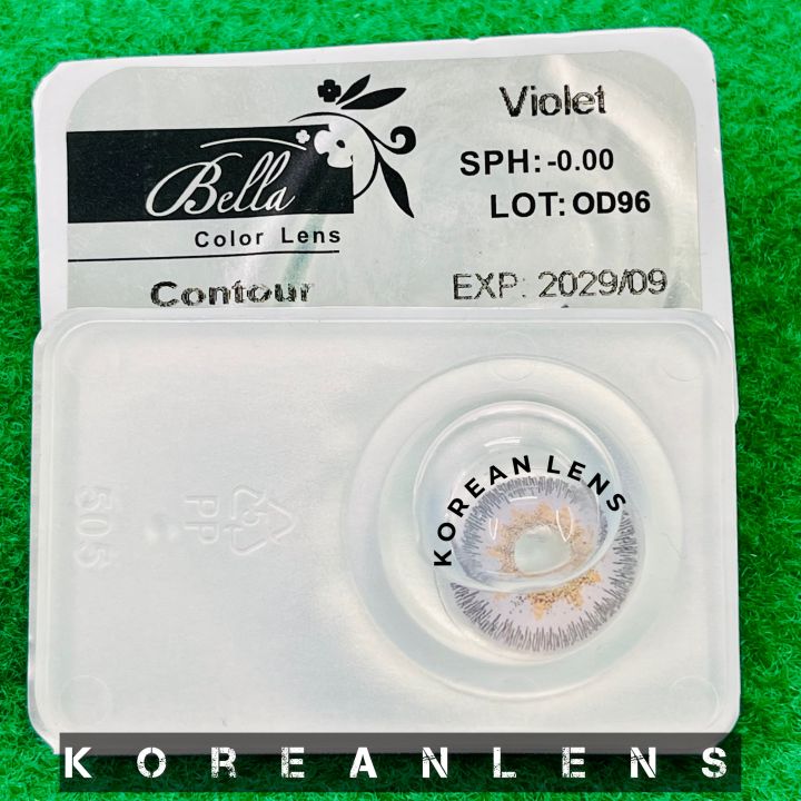Bella Contour Violet Colored Contact Lenses | Daraz.com.bd