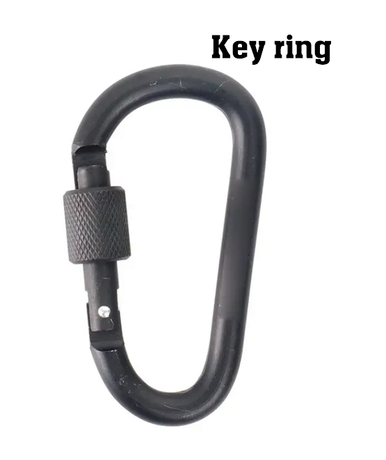 1pcs Aluminum Alloy D Big High Strength Carabiner Key Chain (not for ...