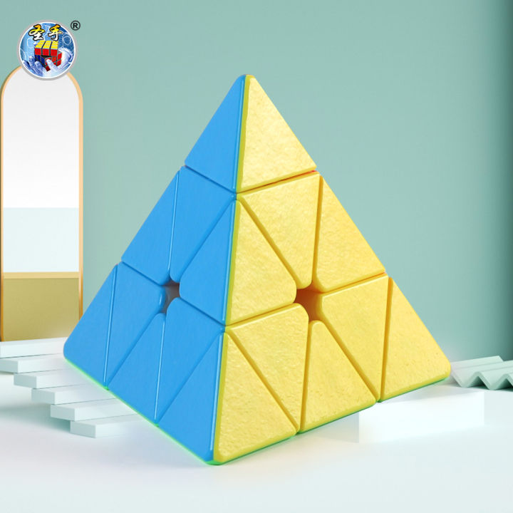 SENGSO magic cube Mr.M series (Magnetic Force)Pyramid Educational Toys ...